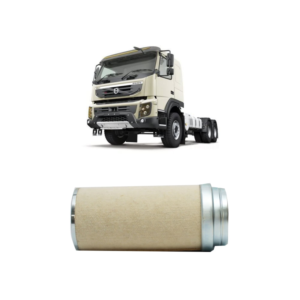 Filtro Ar Redux32 Ari26/2 1665937 As572 Para Volvo Fmx380 D13c-380 Eev ...